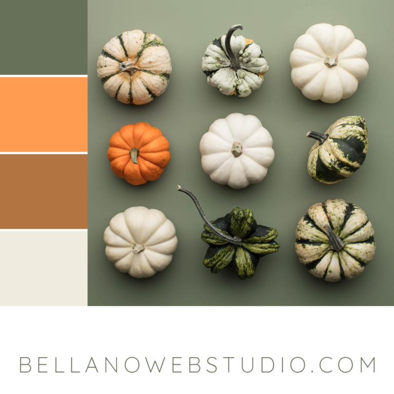 Fun October Color Palettes - Bellano Web Studio