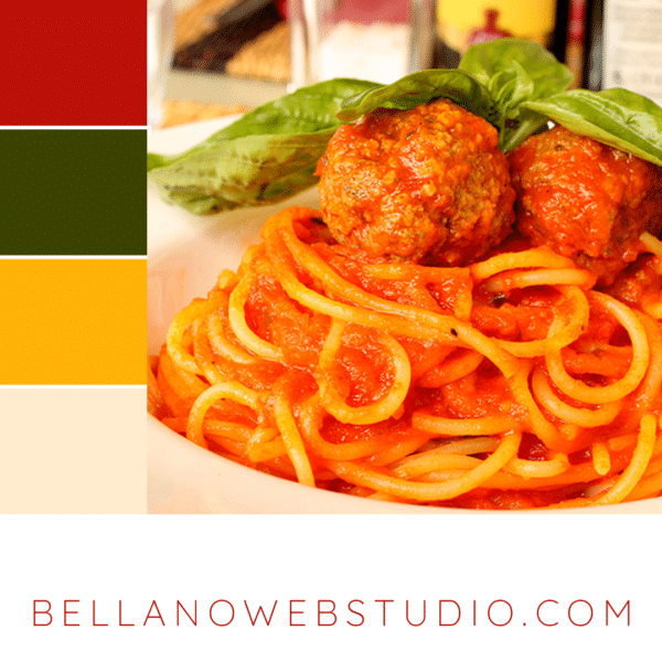 Food-Inspired Color Palettes - Bellano Web Studio