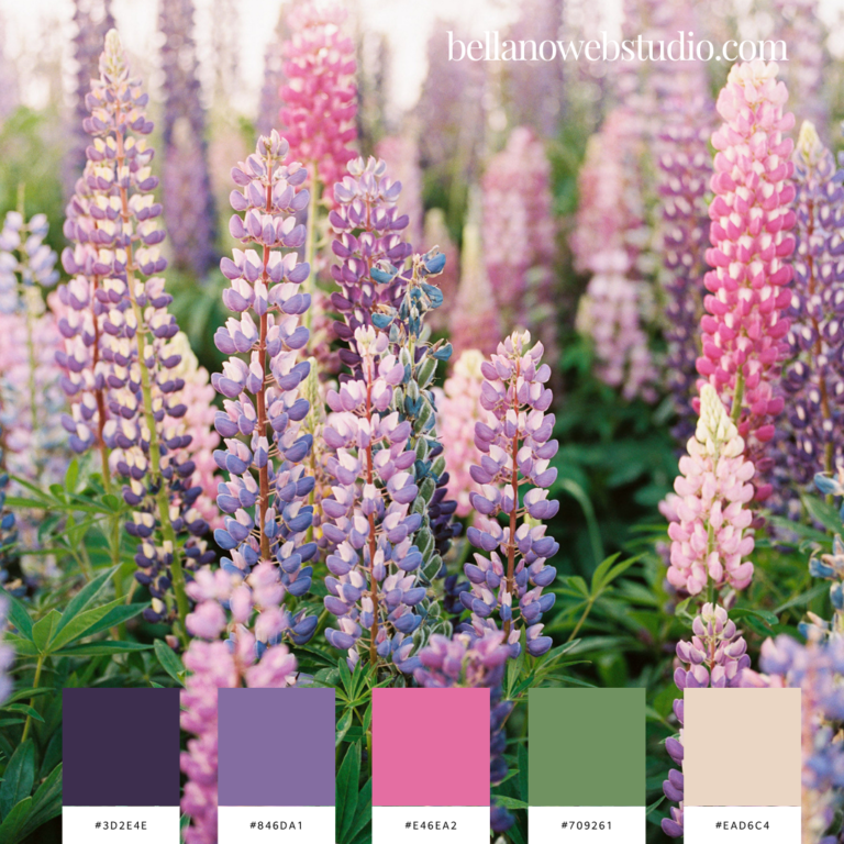 Spring Color Palettes - Bellano Web Studio