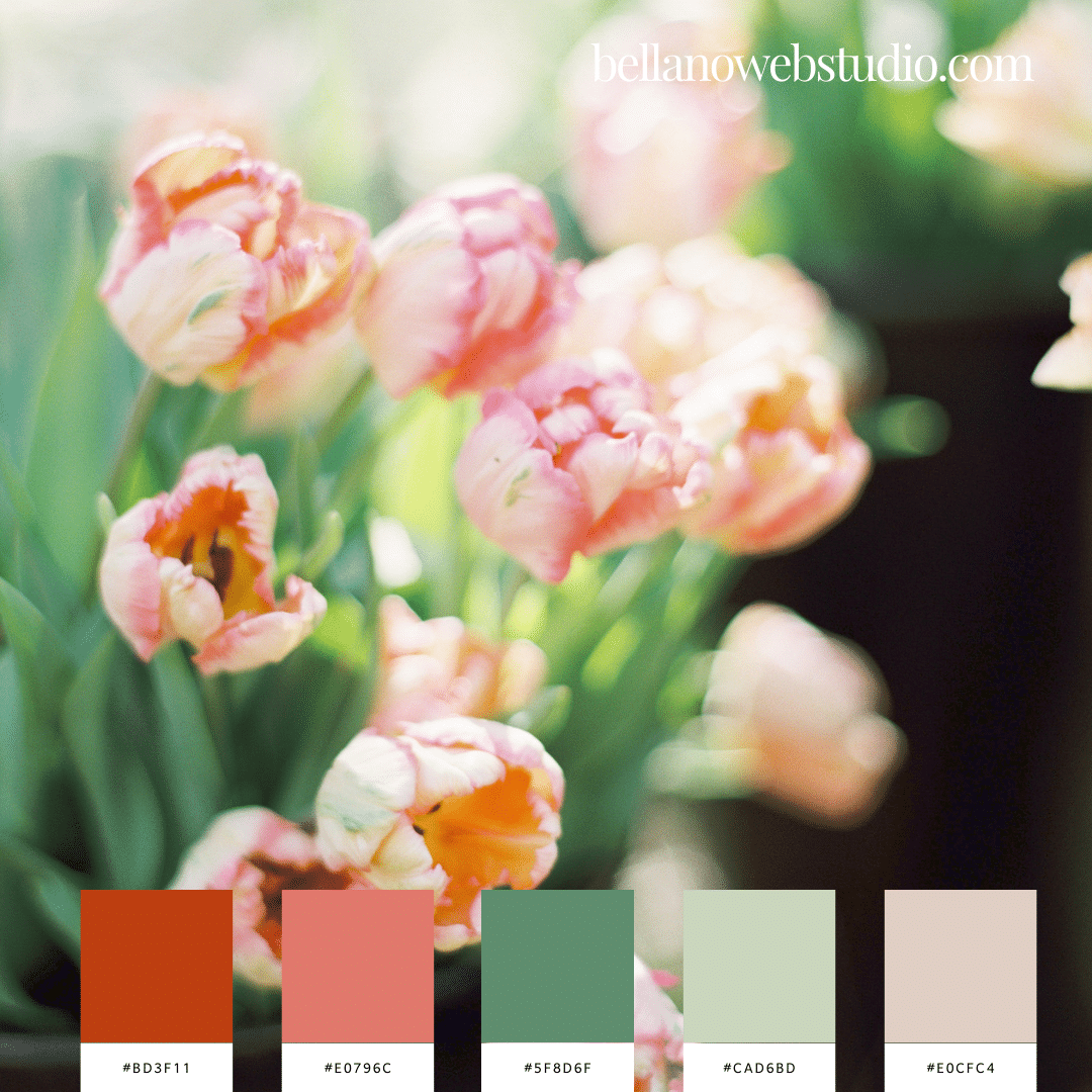 Spring Color Palettes - Bellano Web Studio