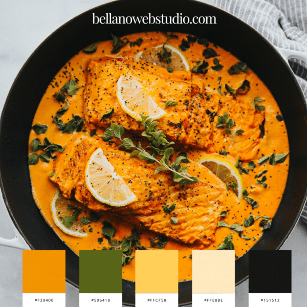 Food-Inspired Color Palettes - Bellano Web Studio