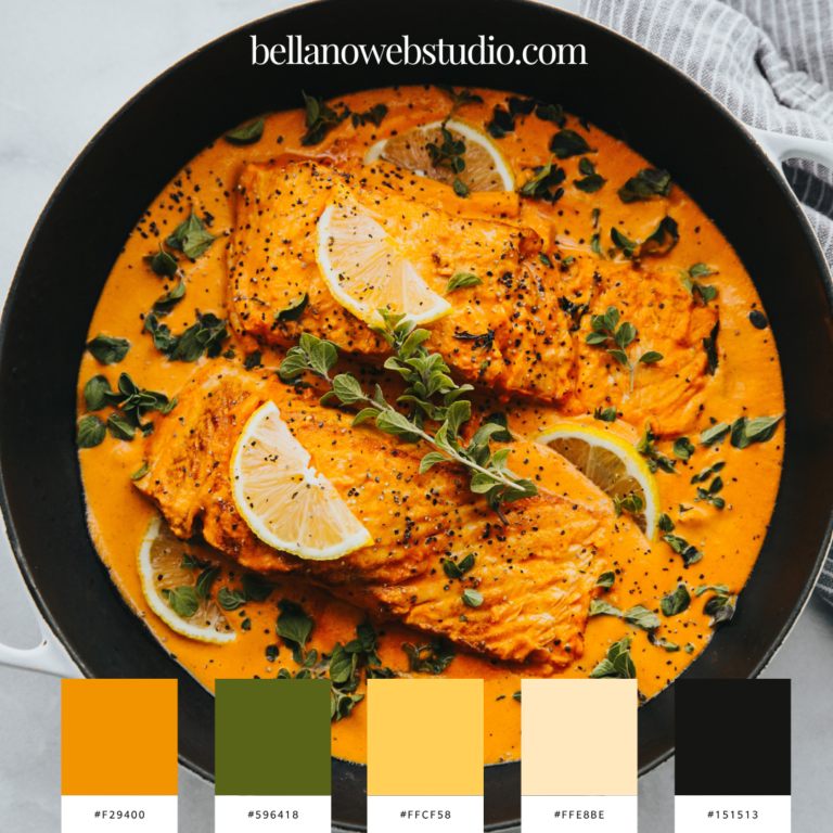 Food-Inspired Color Palettes - Bellano Web Studio