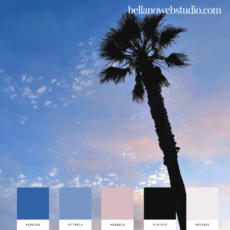 California Dreaming: Vacation Color palettes - Bellano Web Studio