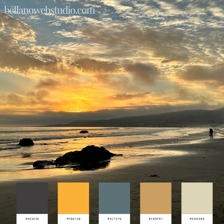 California Dreaming: Vacation Color palettes - Bellano Web Studio