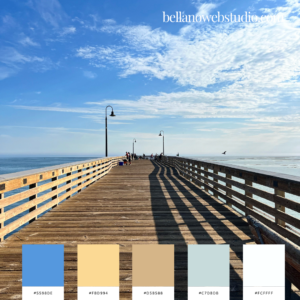 California Dreaming: Vacation Color palettes - Bellano Web Studio