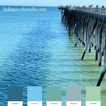 California Dreaming: Vacation Color palettes - Bellano Web Studio
