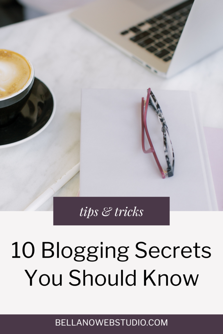 10 Blogging Secrets You Should Know - Bellano Web Studio