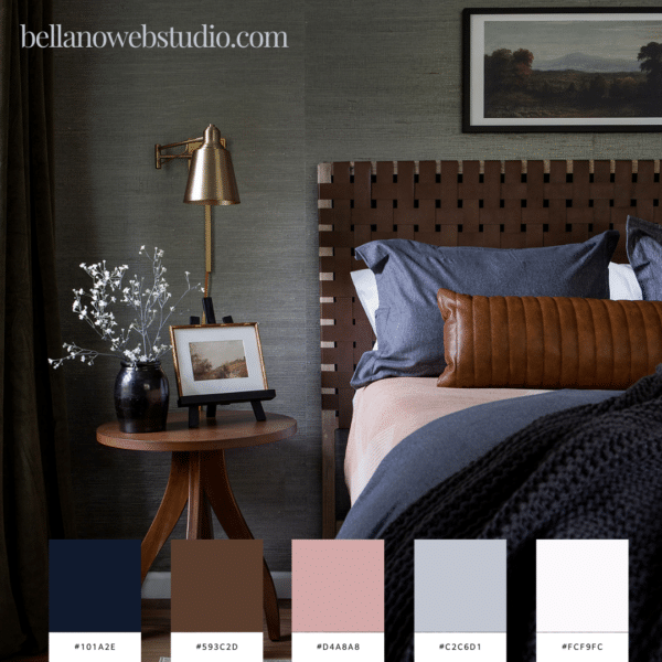 Navy Blue Color Palettes to Love - Bellano Web Studio