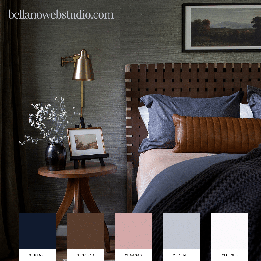 Navy Blue Color Palettes to Love - Bellano Web Studio