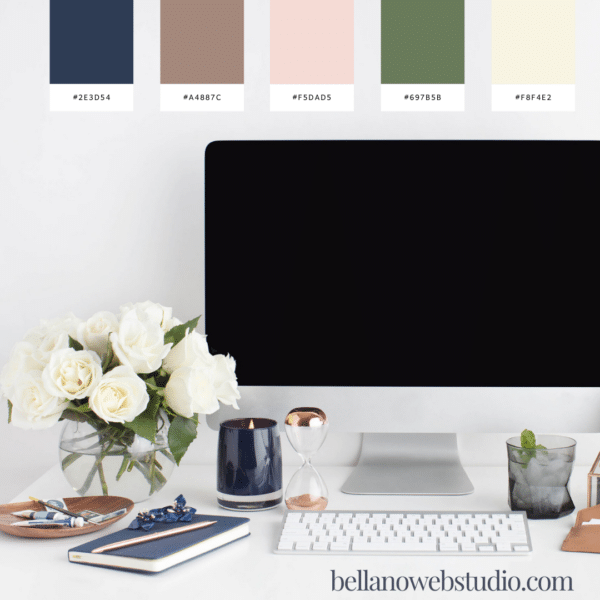 Navy Blue Color Palettes to Love - Bellano Web Studio