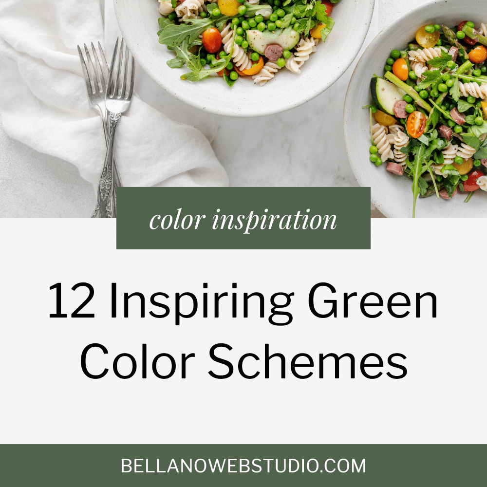 12 Inspiring Green Color Schemes - Bellano Web Studio