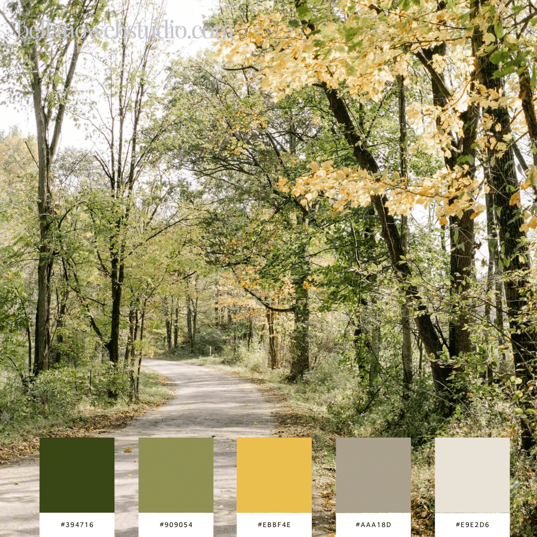 10 Cozy Fall Color Palettes - Bellano Web Studio